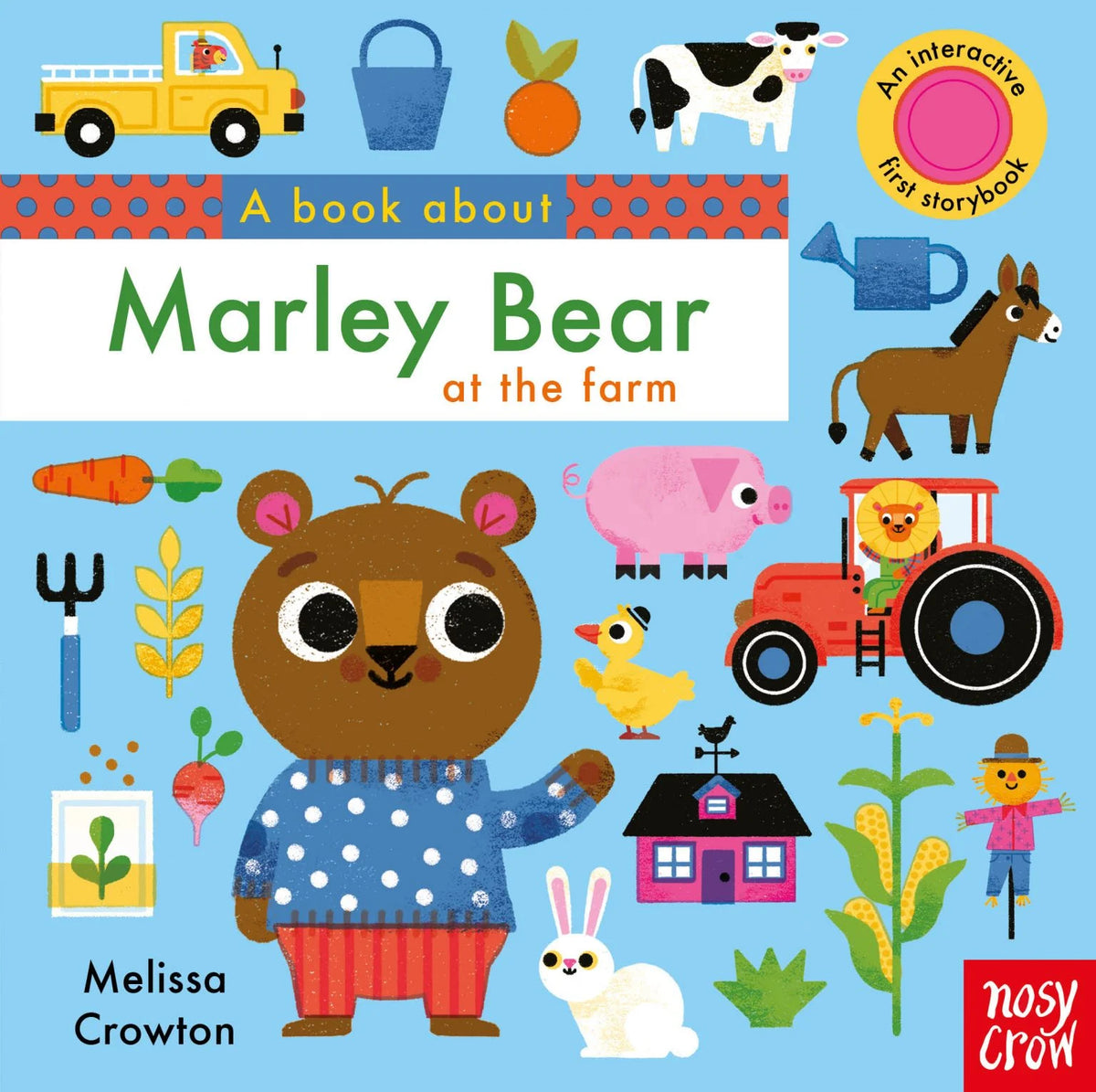 A Book about Marley Bear at Farm 翻翻書 – OhbabyMacau