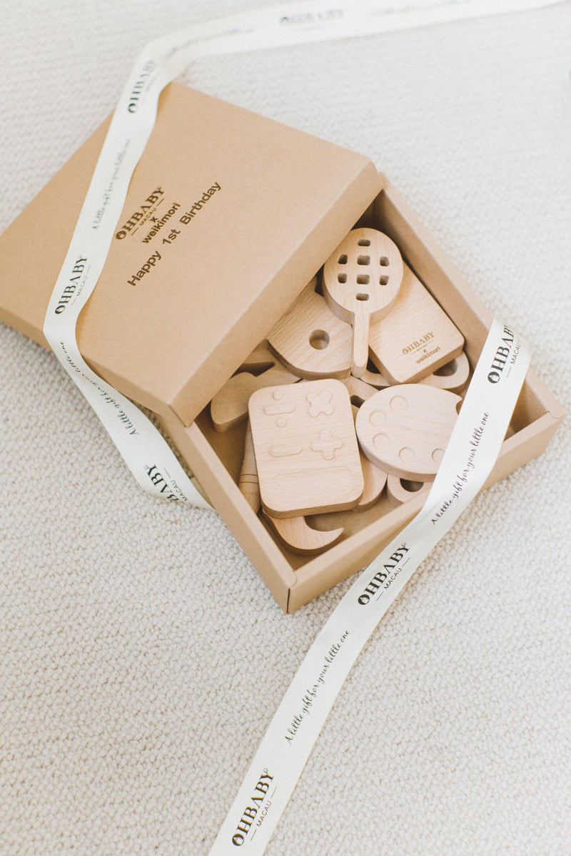 One-Year-Old Catch gift set 抓周積木套裝 – OhbabyMacau